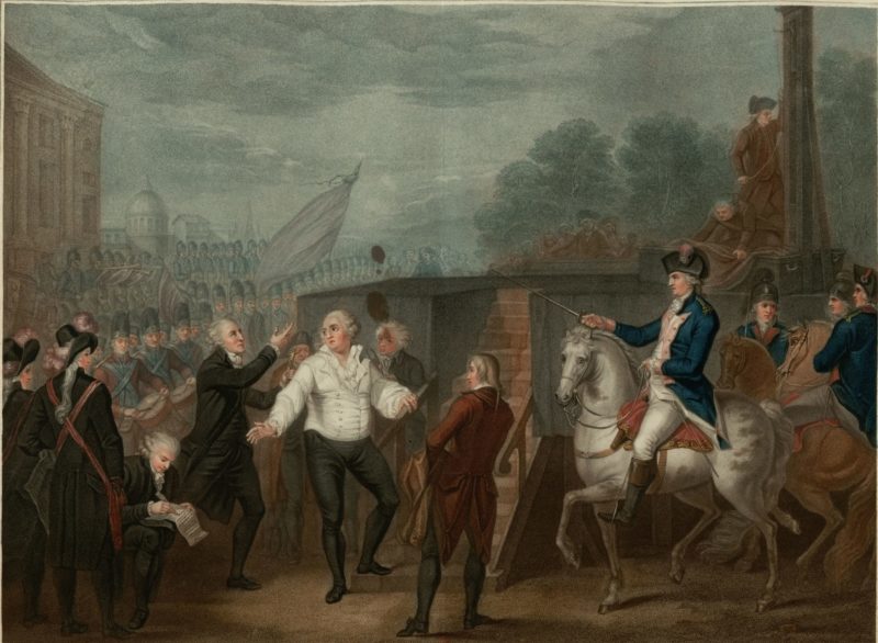 Last words from the Guillotine - Historical France