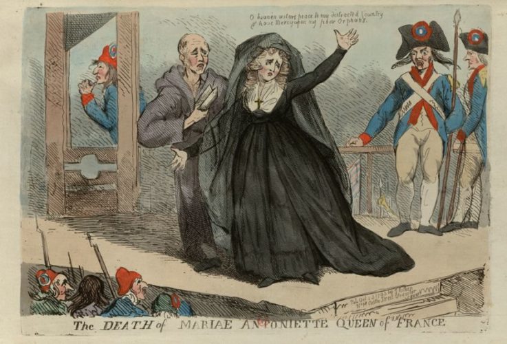 Last words from the Guillotine - Historical France