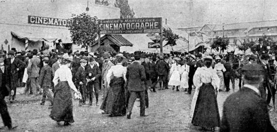 An invitation to the world's first film - Historical France