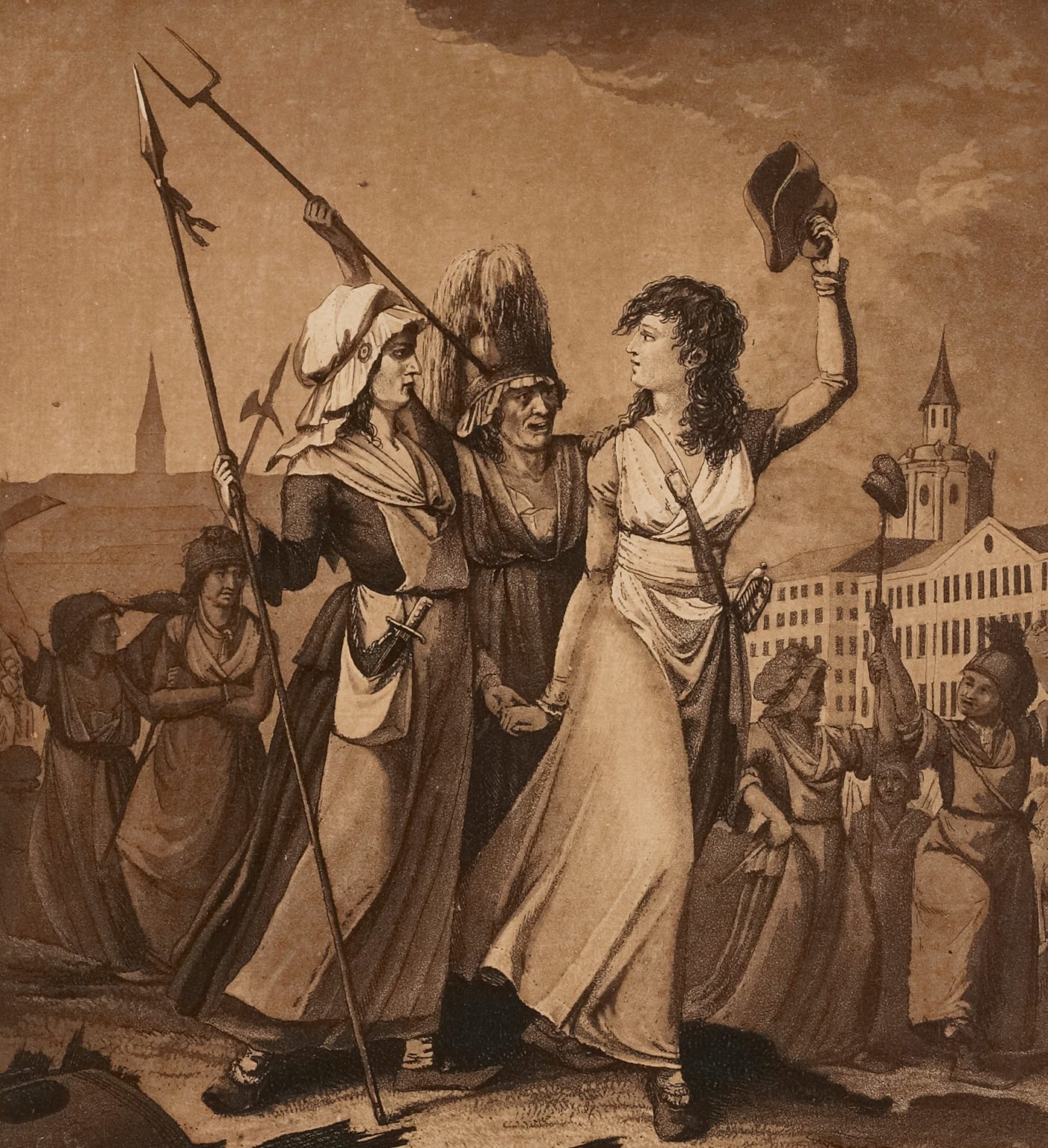 The women march on Versailles - Historical France